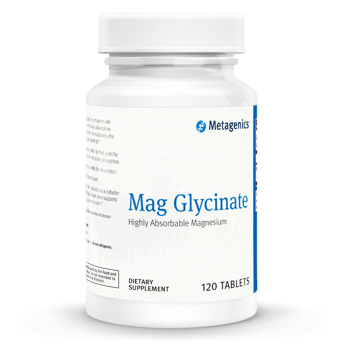 Metagenics – Mag Glycinate 120 Tablets – Knysna Health – Your Natural ...