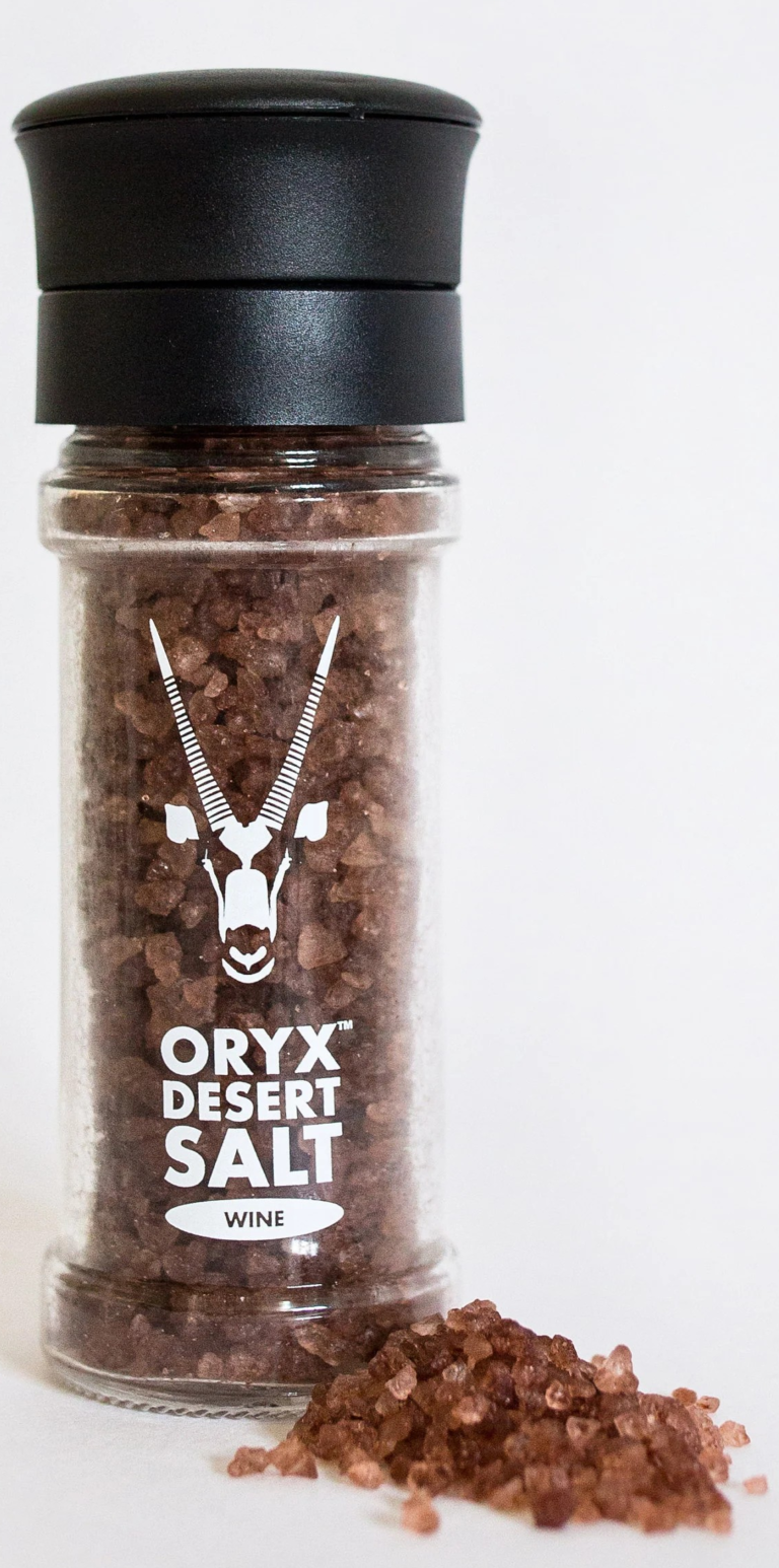 Oryx Wine Salt Grinder 100g – Knysna Health – Your Natural Health Provider