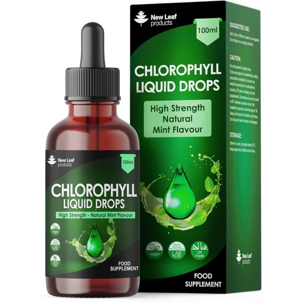 Chlorophyll Liquid Drops (100ml) – Knysna Health – Your Natural Health ...