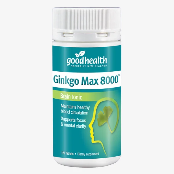 Ginkgo Max 120 Caps – Knysna Health – Your Natural Health Provider